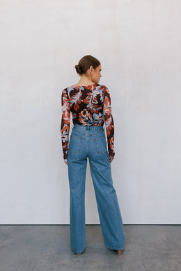 Brooke Jeans - Mid Blue Denim – Mirror Mirror Boutique